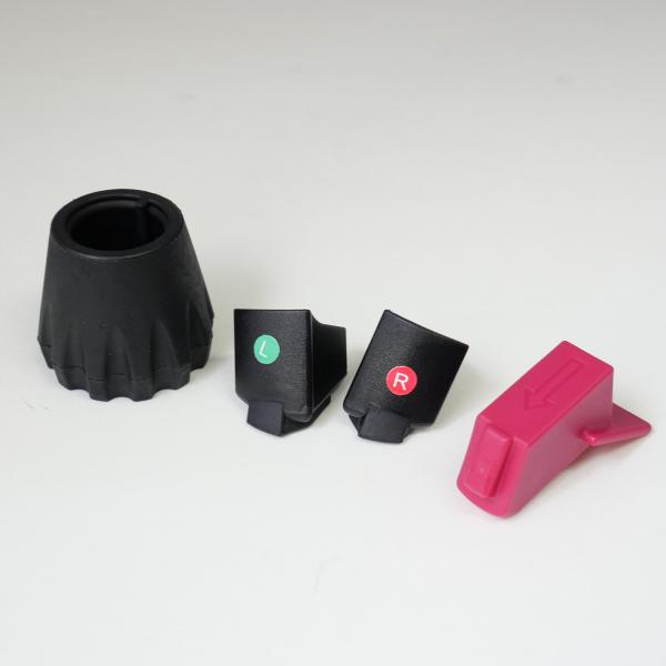 【Ta-Da Chair（ターダチェア）専用脚ゴムセット】・各色・各サイズ共通の製品です。<br>・メインシャフト用ゴム脚、右・左脚用ゴム脚、取り外し用具のセットになります。（説明書付）※Ta-Da Chair（ターダチェア）以...