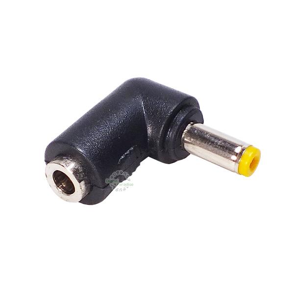 空冷作業服 電熱ベスト 電熱グローブなどバッテリーからのケーブル端子変換【製品特徴】・オス端子：外径4.75mm 内径1.7mm・メス端子：外径4.0mm 内径1.7mm・L型端子・最大容量24V 5Aまで【使用例】DC充電器やバッテリーか...