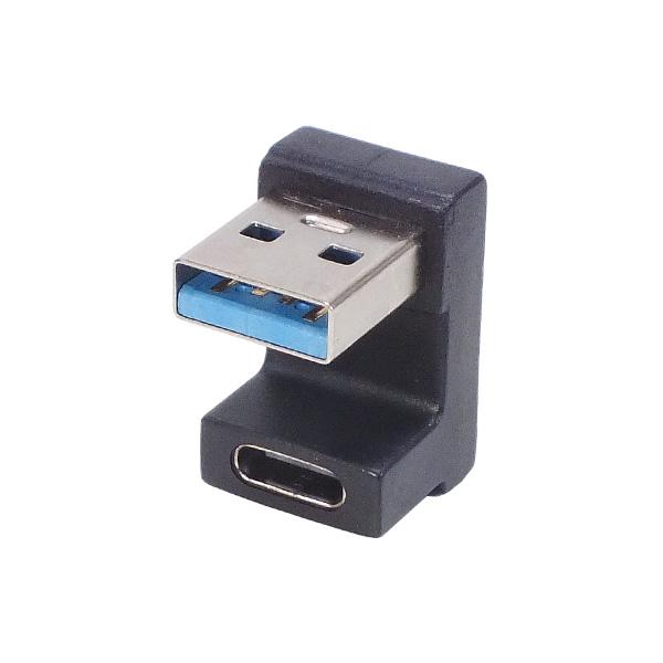 タイプC → USB3.0A変換アダプタ高速充電 高速データ転送に対応したU型変換アダプタスマートフォン Androidタブレット 外付けSSD ドライブレコーダー【製品特徴】・Type-C(メス)・USB3.0A(オス)・U型端子・最大デ...
