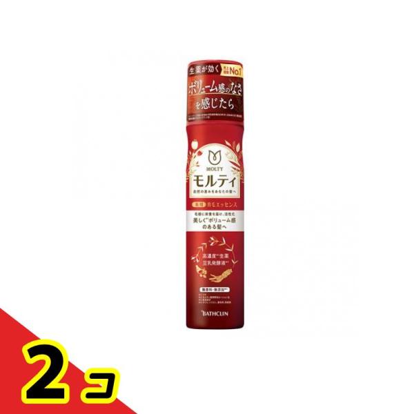 ●バスクリン MOLTY モルティ 薬用育毛エッセンス●女性用育毛剤●薄毛・ハリコシ感のなさが気になる方に。●3つの生薬有効成分とビタミン誘導体で血行促進。毛根を活性化させ、抜け毛・薄毛を予防し、ハリ・コシ・ボリューム感のある髪を育む。●液...