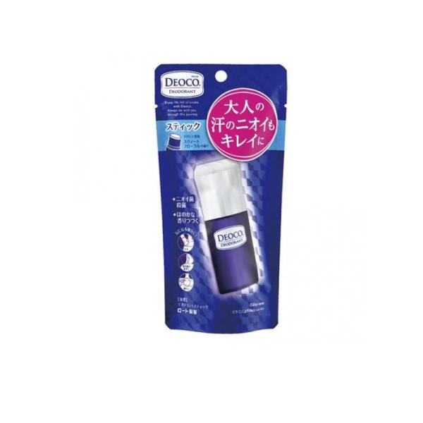 ●ロート製薬 デオコ 薬用（ROHTO DEOCO DEODORANT STICK）●医薬部外品●オトナ女性の汗臭もキレイにするデオドラントスティック。●年齢とともにニオイ変化の気になるオトナ女性の汗臭もキレイにするスティックタイプの制汗剤...