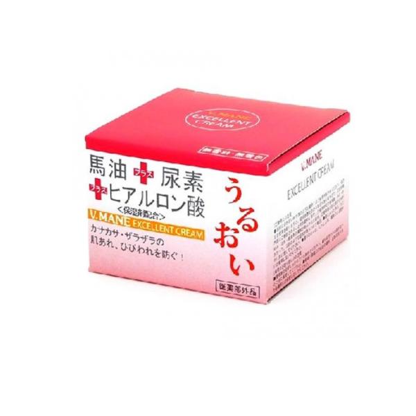 ●お肌のあれやひびあれを防ぎ、なめらかに整える保湿クリームです。●有効成分にグリチルリチン酸ジカリウム、酢酸DL-α-トコフェロールを配合。●さらに馬油や尿素、ヒアルロン酸などをプラスしました。