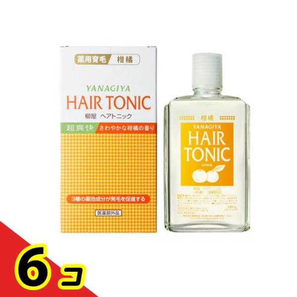 ●天然柑橘エキス配合の薬用ヘアトニック。●加齢とともに硬くなってつっぱった頭皮にうるおいを与えて柔軟にし、健やかな髪を育てるための頭皮環境を整えます。●３種の薬効成分が抜け毛を防ぎ、発毛促進。●さわやかな柑橘の香りと超爽快な使用感で、気にな...
