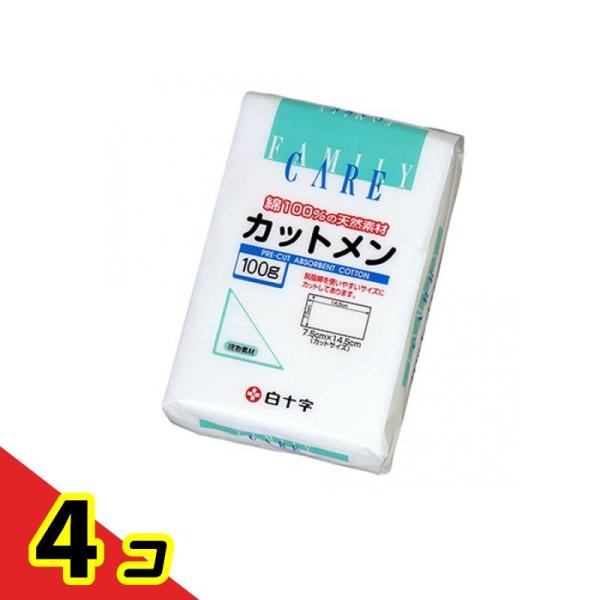 ●「白十字 FC（ファミリーケア）カットメン」は、脱脂綿を使いやすい大きさにカットしたものです。●医療用としてはもちろんの事、ご家庭でもお役に立ちます。●使用後はコンパクトに処理できる、ポリ包装です。●綿100％の天然繊維を使用していますの...