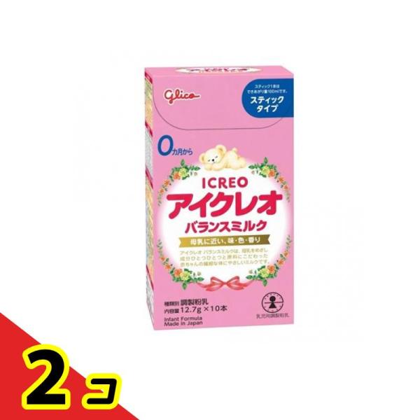 使用期限は6カ月以上先のものを送ります。●江崎グリコ ICREO（アイクレオ）バランスミルク●アイクレオ　バランスミルクは、母乳をめざし、成分ひとつひとつと原料にこだわった赤ちゃんの繊細な体にやさしいミルクです。●母乳に近い栄養成分バランス...