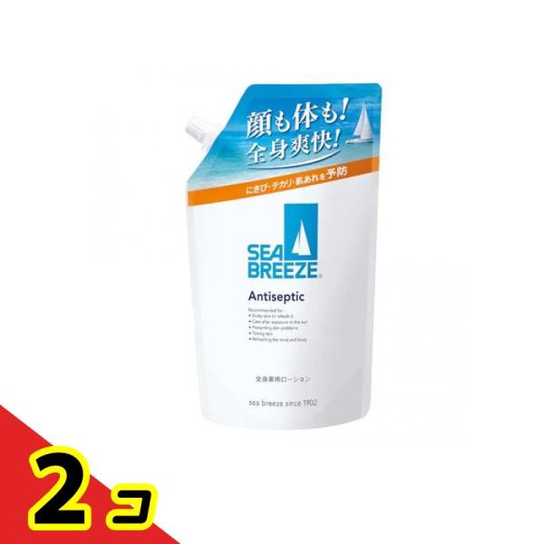 ●シーブリーズ アンティセプティック f 全身薬用ローション（SEA BREEZE Antiseptic）●医薬部外品●顔も体も！全身爽快！素肌救援！肌を清潔に整え、全身をクールにひきしめる薬用ローションです。●スキントラブルを防ぐ薬用ボデ...