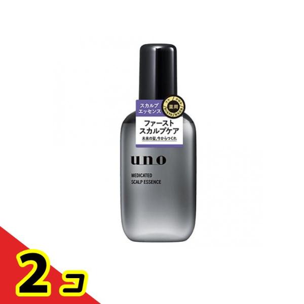 ●uno ウーノ 薬用スカルプエッセンス 育毛剤 （UNO MEDICATED SCALP ESSENCE）●医薬部外品●5種の有効成分+22種のサポート成分配合。●毛髪サイクルにアプローチ。●今と未来の4つの髪悩みに効く※。未来へのファー...