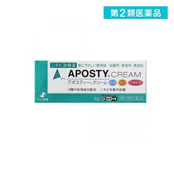 使用期限は6カ月以上先のものを送ります。○「アポスティークリーム」は，アクネ菌による面皰（めんぽう：コメド）の成長を抑え，にきびの炎症をしずめるイブプロフェンピコノール配合のにきび・吹き出物治療薬です。○肌にやさしい基剤で，やわらかくてのび...