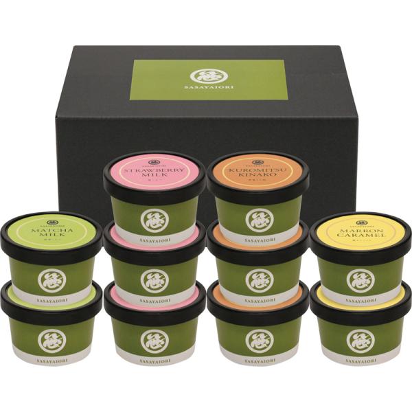 内容：苺ミルク82mL・黒蜜きな粉80mL×各3、抹茶ミルク82mL・栗キャラメル82mL×各2