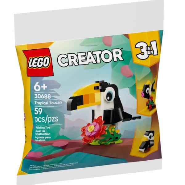 メーカー：LEGO スペック：新品未開封 商品説明：レゴクリエイターシリーズより、トロピカルなオオハシのミニセットです。