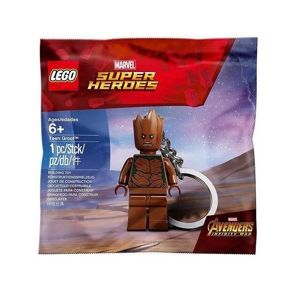 レゴマーベルシリーズより、アベンジャーズ・ティーンズグルートのキーチェーンです。