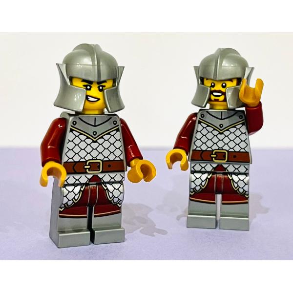 メーカー：LEGO スペック：ミニフィギュアのみ、クリアパックに封入して発送いたします。 商品説明：門番のミニフィギュア2体セットです。