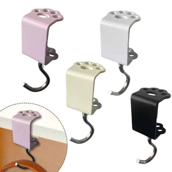 「商品情報」おしゃれなデザインでインテリアを彩る このデスク用フックは、猫の肉球やウサギの顔をモチーフにした可愛らしいデザインです。お部屋やオフィスにぴったりマッチし、見た目にも楽しいアイテム。使うたびに心が和み、作業スペースが一層魅力的に...