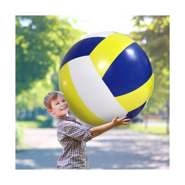 「商品情報」「主な仕様」圧倒的な存在感！ジャンボサイズで盛り上がる 直径60cm・80cm・100cmから選べる特大サイズのバレーボールは、普通のバレーボールでは味わえないスケール感を楽しめます。子供から大人まで一緒に遊べるため、ビーチやプ...