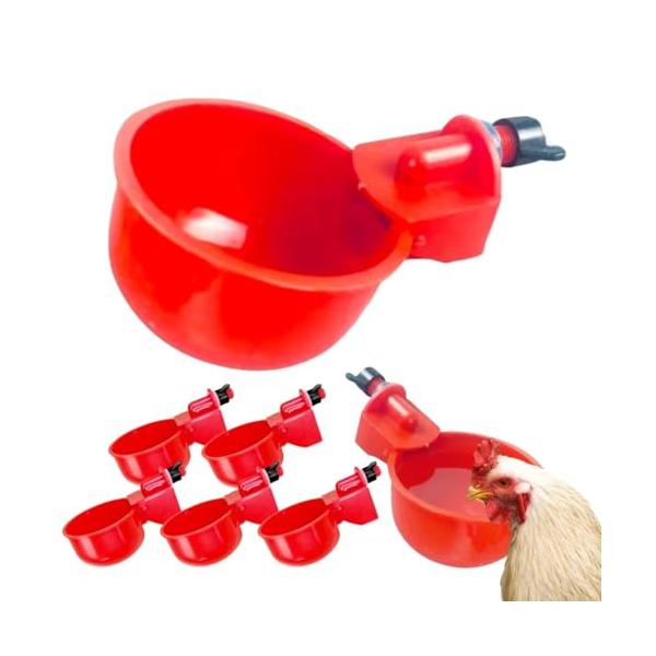 「商品情報」「主な仕様」【水やりの手間から解放！常に新鮮な水を自動供給】 ニワトリやウズラが飲み口をつつくことで、減った分だけ自動的に水が補充される画期的な給水カップです。「朝晩の水換えが重労働」「外出時に水切れしないか心配」といった飼い主...