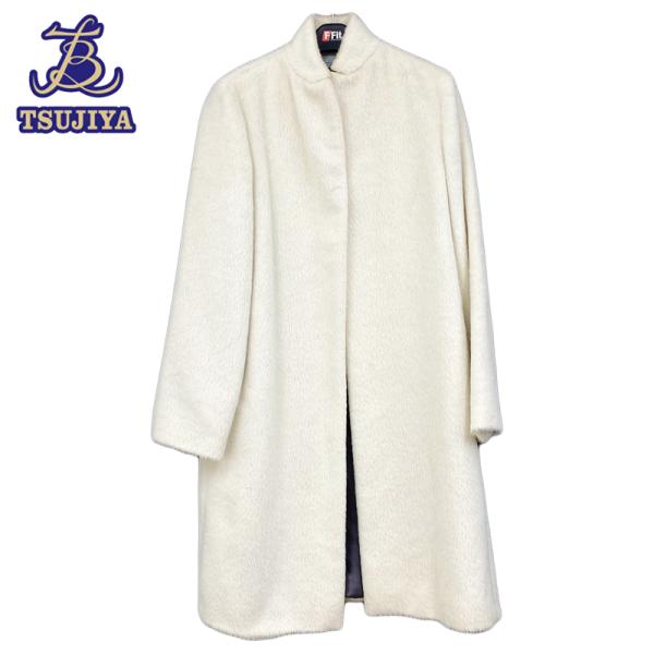 サイズ　：　#S　　　　　　[実寸] 肩幅40cm×身幅54cm×袖丈60cm×丈98cm素　材　：　アルパカ、ウールカラー　：　ホワイト付属品　：　ありません状　態　：　中古AB備　考　：　変色が少しみられますが、目立ったダメージはござい...