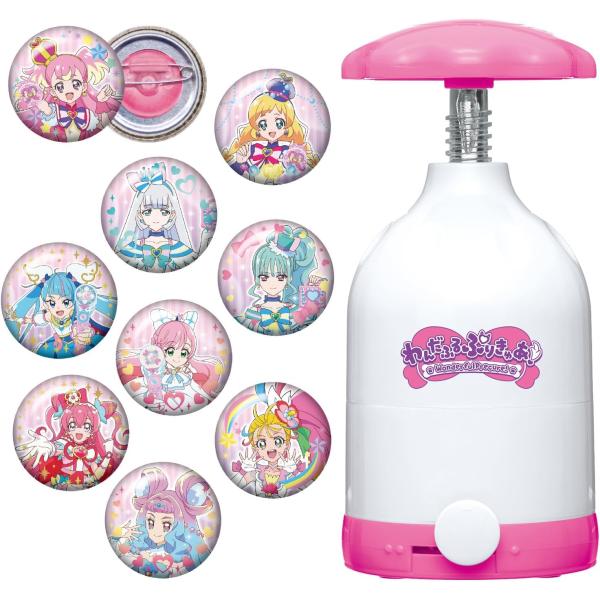 【発売日：2024年02月03日】★特徴　・『Canバッチgood!（カンバッチグ−）』より、歴代プリキュアの缶バッチが10個つくれちゃう「Canバッチgood! わんだふるぷりきゅあ！セット」が登場！　・透明シートとデザインシートを組み合...
