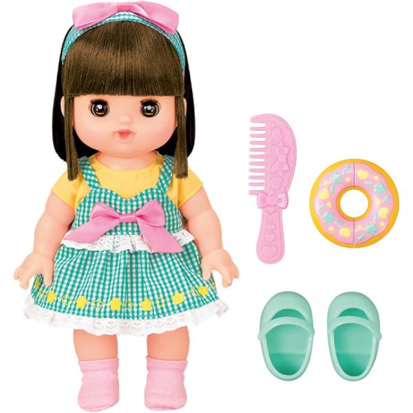 ★特徴　・メルちゃんのおうちのおとなりにひっこしてきた「りこちゃん」！　・おねんねすると目が閉じます！　・おりこうでとってもやさしい女の子！　・はんぶんこできるドーナツつき！　・メルちゃんのきせかえふく、なかよしパーツはおともだちも使えるよ...
