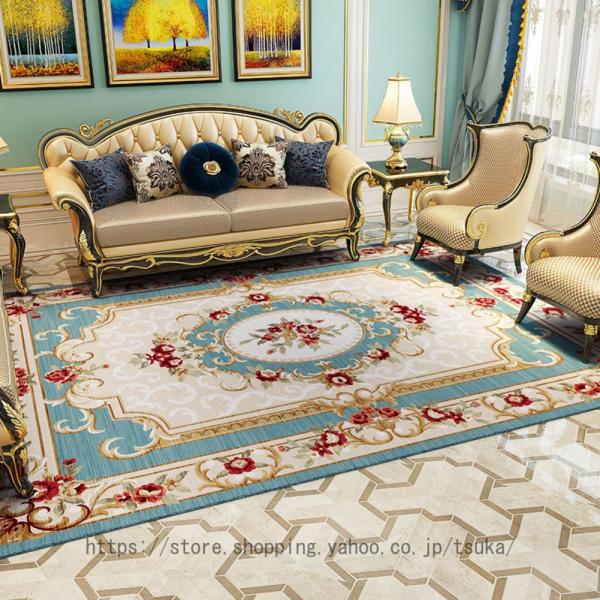 【発売日：2023年07月26日】■【商品説明】ペルシャ絨毯　高級感なカーペット表面材質：クリスタルベルベット裏地材質：ＰＶＣ+ノンスリップ加工用途：カーペット、絨毯、ラグ、インテリア、リビング、ベットルーム【床暖房対応・滑り止め付き】フロ...