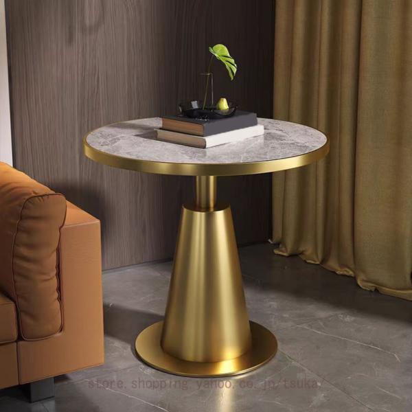 【発売日：2025年09月22日】【材質】岩板+炭素鋼製フレーム、安定した圧縮性能、強力な耐荷重能力、耐久性、安定性、強度を採用しています! ソファーテーブルのエッジは丸く、細かく磨かれ、滑らかでバリがなく、衝突や怪我を避けることができます...