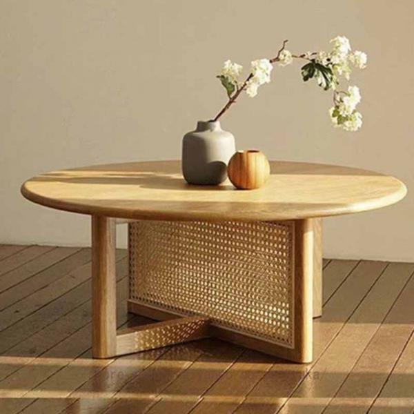 【発売日：2025年09月30日】【丈夫で耐久性】無垢材のフレーム脚サポートは安定性と強度を確保し、厚さ2cmのテーブルトップにより、揺れたり寿命を心配することなくアイテムを置くことができます! エレガントな無垢材の脚がヴィンテージチャイナ...