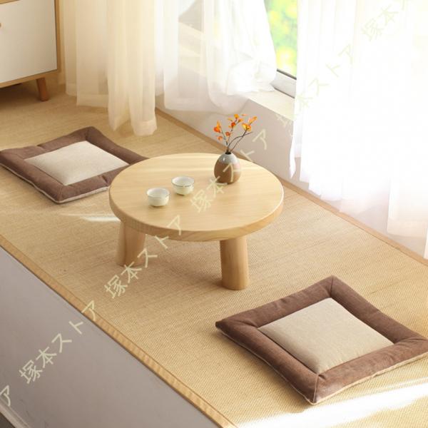 【発売日：2025年10月05日】【高い品質の素材】 このティーテーブルは、表面が滑らかで、摩耗しにくく、傷がつきにくい高い品質の木素材で作られています! 天板は厚くて丈夫なので、曲がったり割れたりする心配がなく、日常のアイテムをしっかりと...