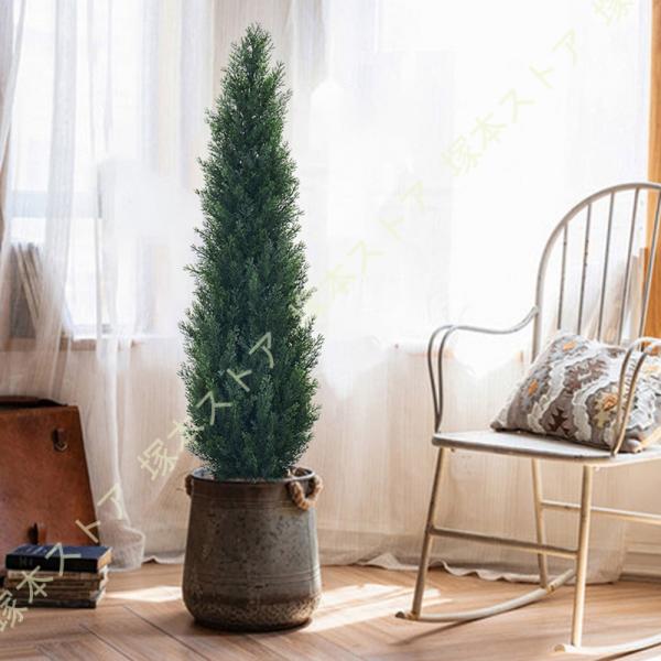 【発売日：2025年09月05日】【梱包内容】造花本体、黒いプラスチックの鉢※簡単な組み立て!輸送を容易にするため、開封後に簡単の組み立てが必要になります! ※写真の他の色の植木鉢は撮影用ですので含まれておりません!より大きな装飾植木鉢に置...