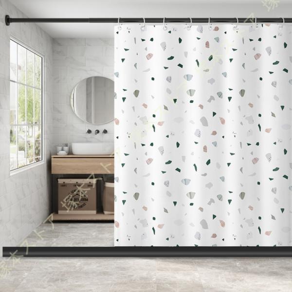 【発売日：2023年05月19日】【間切り＆目隠しの利用】厚手材質でバスルーム以外でもキッチンやリビング、トイレ、子供部屋など目隠しや間仕切りとしても使えます、視覚的には微かの映像で個人プライバシーも守られます。【おすすめ理由】防水防カビの...