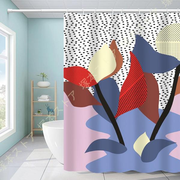 【発売日：2023年09月09日】【間切り＆目隠しの利用】厚手材質でバスルーム以外でもキッチンやリビング、トイレ、子供部屋など目隠しや間仕切りとしても使えます、視覚的には微かの映像で個人プライバシーも守られます。【おすすめ理由】防水防カビの...