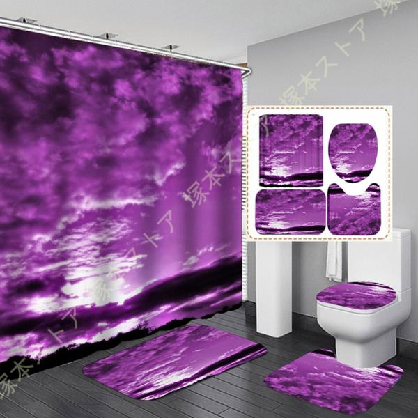 【発売日：2023年04月27日】【間切り＆目隠しの利用】厚手材質でバスルーム以外でもキッチンやリビング、トイレ、子供部屋など目隠しや間仕切りとしても使えます、視覚的には微かの映像で個人プライバシーも守られます。【おすすめ理由】防水防カビの...