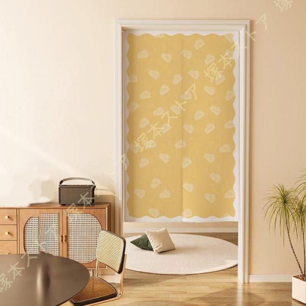 【発売日：2025年05月19日】商品説明素材：綿麻最大±2cm程の誤差が生じる可能性があります。透け感割れについて注意100％天然素材のナチュラルでシンプルな麻混のれん麻入りの生地がシンプルな無地にニュアンスを加えています。洋間はもちろん...