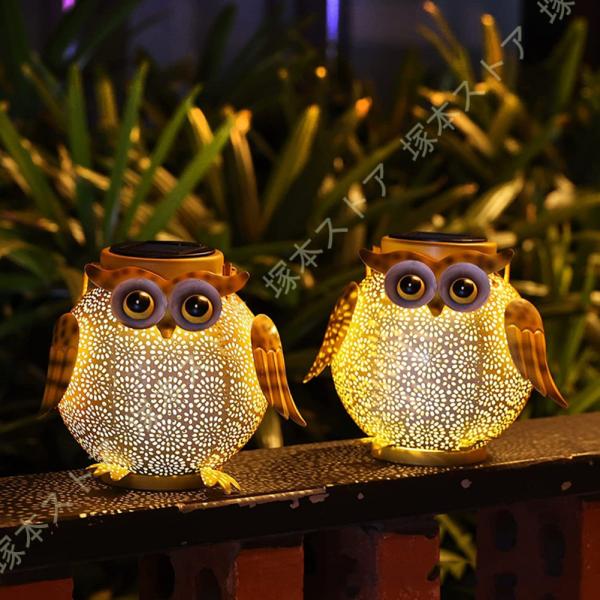 【発売日：2023年08月04日】【商品名】   ソーラーライト   【おしゃれな置物ライト】  ソーラーライト屋外-これらの屋外の彫像はそれぞれ太陽光発電で稼働しています。スイッチを入れるだけで、これらのフェアリーガーデンアクセサリーのソ...