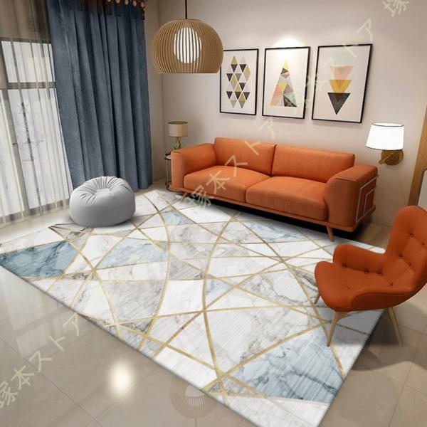 【発売日：2022年12月24日】●「キーワード」ラグ ラグマット カーペット 絨毯 じゅうたん 北欧 洗えるラグ 洗える 厚手 滑り止め付き 幾何学柄 幾何学模様 柄 ヨーロッパ風 約2畳 3畳 6畳 1.5畳 薄手 薄い 短毛 抽象的 ...