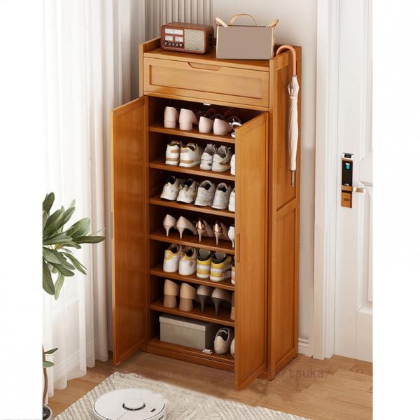 【発売日：2025年07月29日】靴を整理し、同時に自然と環境に配慮した生活スタイルを楽しんでください!靴棚しか売っていません!!【素材】木製【サイズ】サイズの選択に注意してください!具体的には商品のサイズ図を見てください!最初の写真は色の...