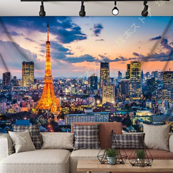 【発売日：2021年08月05日】▲【キーワード】クールファンタジー サイバーパンク都市景観 未来的タペストリー 壁掛けタペストリー ブラック&amp;ホワイト 壁掛け ブランケット ウォールアート ホームデコレーション クイーンサイズ リ...