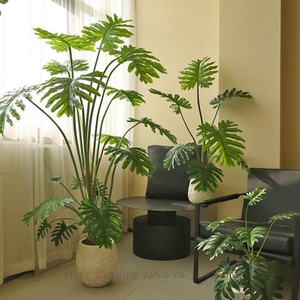 【発売日：2025年09月24日】■素材：本体・葉=PE■ フォルムを自由に調整できる!■ ペットや小さなお子さまがいても安心!■ 長期不在でもそのまま飾れる!■ 植物アレルギーの方にも配慮できる!■ フェイクグリーンは、リビングやキッチン...