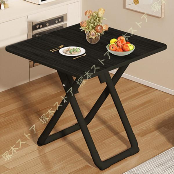 【発売日：2025年02月05日】【サイズ】本体：幅60cm/70cm/80cm×奥行60cm/70cm/80cm×高さ71cm/74cm。●使うときだけサッと出せるフレーム折りたたみ式デスク。●パソコン用、ミシン用、宿題用、用途多彩の簡易...