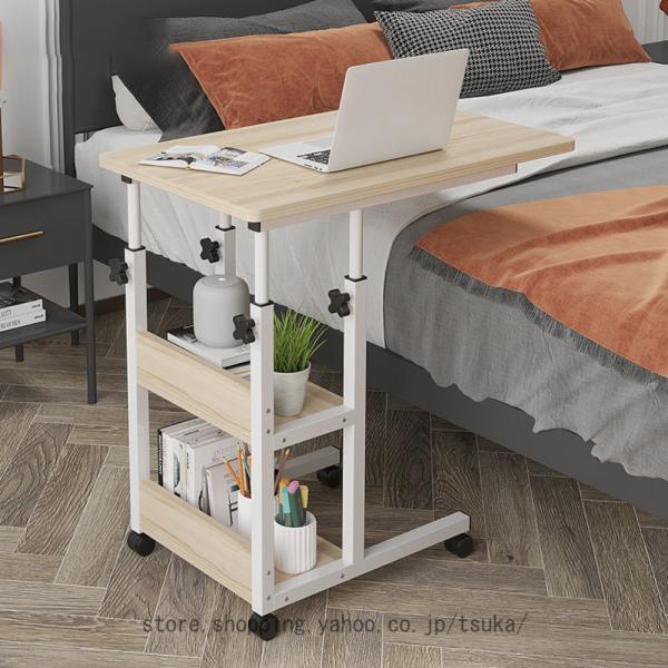 【発売日：2025年04月14日】【サイズ】本体：【昇降式】幅60cm×奥行40cm×高さ68-85cm。【昇降式】幅80cm×奥行40cm×高さ68-85cm。●パソコン用、ミシン用、宿題用、用途多彩の簡易デスク。●足元広々でゆったり利用...