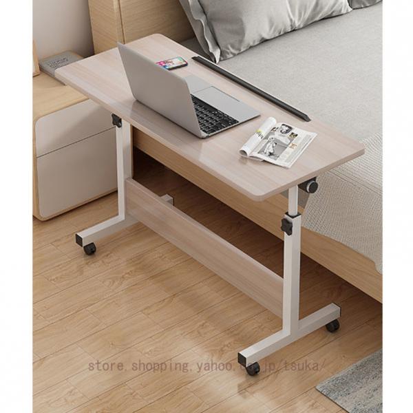 【発売日：2025年07月14日】【サイズ】本体：【昇降式】幅80cm×奥行40cm×高さ65-87cm。【昇降式】幅80cm×奥行50cm×高さ65-87cm。●パソコン用、ミシン用、宿題用、用途多彩の簡易デスク。●足元広々でゆったり利用...