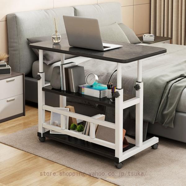 【発売日：2025年05月06日】【サイズ】本体：【昇降式】幅60cm×奥行40cm×高さ60-85cm。【昇降式】幅80cm×奥行40cm×高さ60-85cm。●パソコン用、ミシン用、宿題用、用途多彩の簡易デスク。●足元広々でゆったり利用...