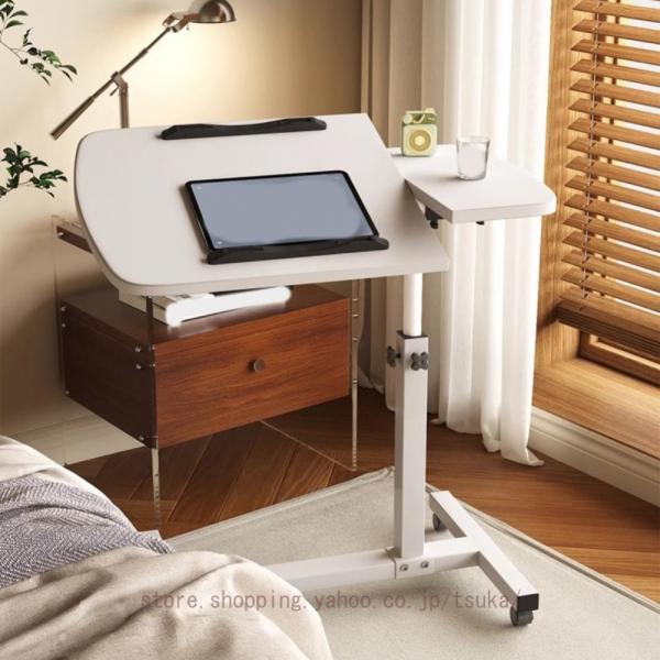 【発売日：2025年07月21日】【サイズ】本体：【昇降式】幅60cm×奥行40cm×高さ65-95cm!●パソコン用、ミシン用、宿題用、用途多彩の簡易デスク!●足元広々でゆったり利用可能!【備考】※モニターにより実際の色と異なる場合がござ...