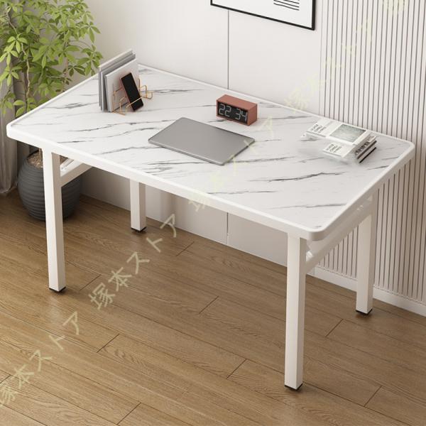 【発売日：2025年09月08日】【サイズ】本体：幅80cm/100cm/120cm×奥行40cm/50cm/60cm×高さ74cm!●使うときだけサッと出せるフレーム折りたたみ式デスク!●パソコン用、ミシン用、宿題用、用途多彩の簡易デスク...