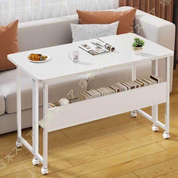 【発売日：2025年08月16日】【サイズ】本体：幅80cm/100cm/120cm×奥行58cm×高さ75cm!●使うときだけサッと出せるフレーム折りたたみ式デスク!●パソコン用、ミシン用、宿題用、用途多彩の簡易デスク!●折りたたみ時は狭...