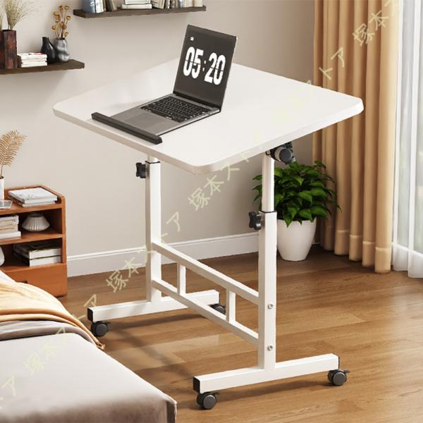 【発売日：2025年07月03日】【サイズ】本体：【昇降式】幅60cm×奥行40cm×高さ65-87cm。【昇降式】幅80cm×奥行40cm×高さ65-87cm。●パソコン用、ミシン用、宿題用、用途多彩の簡易デスク。●足元広々でゆったり利用...