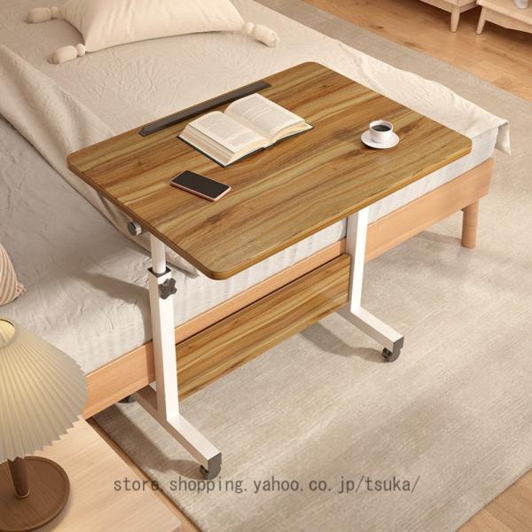 【発売日：2025年07月10日】【サイズ】本体：【昇降式】幅80cm×奥行40cm×高さ65-87cm。【昇降式】幅80cm×奥行50cm×高さ65-87cm。●パソコン用、ミシン用、宿題用、用途多彩の簡易デスク。●足元広々でゆったり利用...