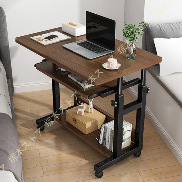 【発売日：2025年03月19日】【サイズ】本体：【昇降式】幅60cm×奥行45cm×高さ69-85cm。【昇降式】幅80cm×奥行45cm×高さ69-85cm。●パソコン用、ミシン用、宿題用、用途多彩の簡易デスク。●足元広々でゆったり利用...