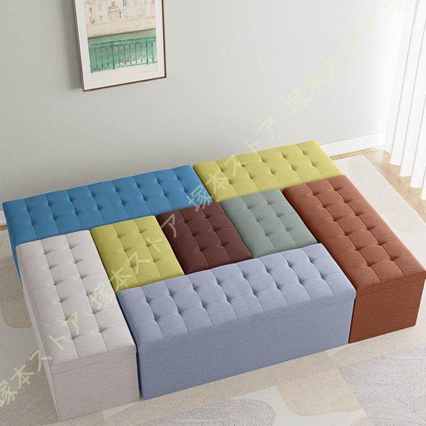 【発売日：2026年02月06日】【特徴】・マルチに使える収納スツール・ファブリック座面＆レザー座面・イスと収納の2wayアイテム・いろいろな場面で活躍■収納可能なスツール急ぎのお片付けに役立つ座ってしまえる収納スツール!収納力抜群で小物の...