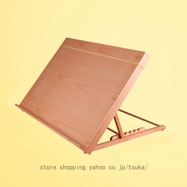 【発売日：2025年05月21日】【優れた材質】木製卓上イーゼルは、高品質の木材で作られています。細かい仕上がり、滑らかな表面で、描画用紙にも適しています。【調節可能】この木製ペインティングイーゼルには5段階の調節位置があり、絵画の習慣やニ...