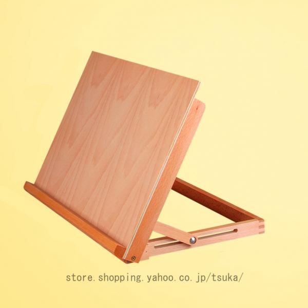 【発売日：2025年05月21日】【優れた材質】木製卓上イーゼルは、高品質の木材で作られています。細かい仕上がり、滑らかな表面で、描画用紙にも適しています。【調節可能】この木製ペインティングイーゼルには2段階の調節位置があり、絵画の習慣やニ...