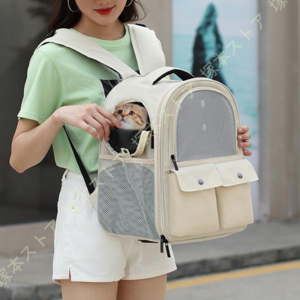 【発売日：2023年02月22日】商品詳細素材素材：ポリエステル カラー1  カラー2  サイズF：長38x 幅26 x 高38cmカラー3-カラー9  サイズF：長33x 幅25 x 高40cm特徴【メッシュ窓で通気性抜群】トップとフロン...